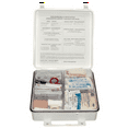 Pac-Kit 50 Person ANSI First Aid Kits, Weatherproof Plastic HSA/FSA ...