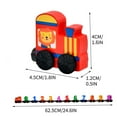Qonioi Digital Train Toy, Educational Number Learning Train for ...