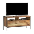 Atlantic Loft Montana TV Stand - Rustic Raw Wood Look - Walmart.com