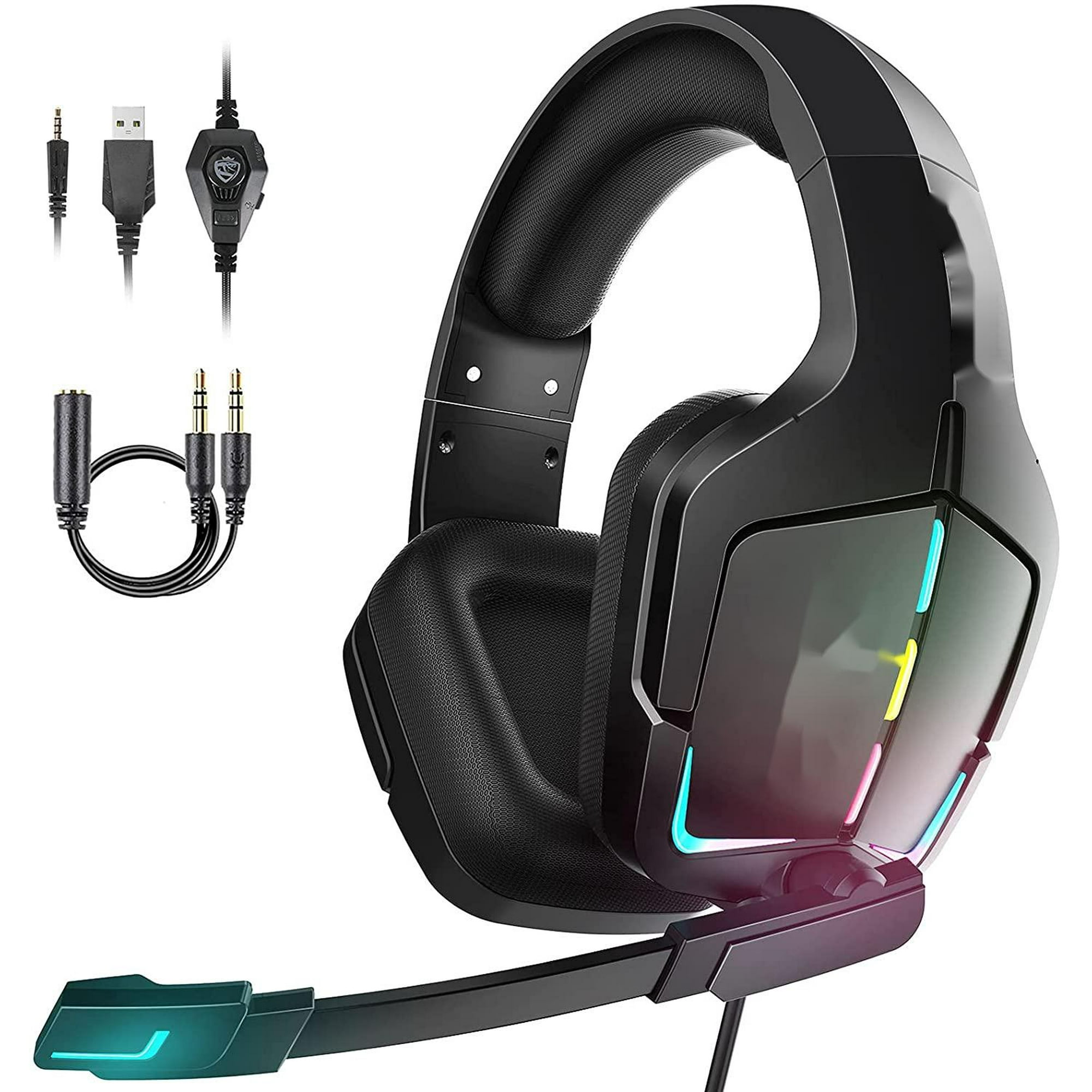 Click here for Hesignd Gaming Headset  Cool Led Light Headphone W... prices