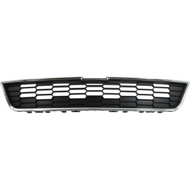 Grille Assembly Compatible With 2012-2016 Chevrolet Sonic Textured Gray ...