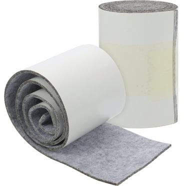 Felt Strips 39inch Self Adhesive Black Furniture Felt Pads Roll Anti ...