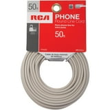 RCA TP003R Round Line Cord, 50ft - Walmart.com