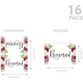Free Printable Reserved Seating Signs For Your Wedding