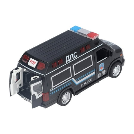 Alloy Kids Car Toy, Pull Back Emergency Vehicle Rounded Edge Drop ...