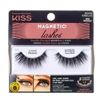 KISS Magic False Eyelash & Magnetic Eyeliner Kit, Smudge Proof ...