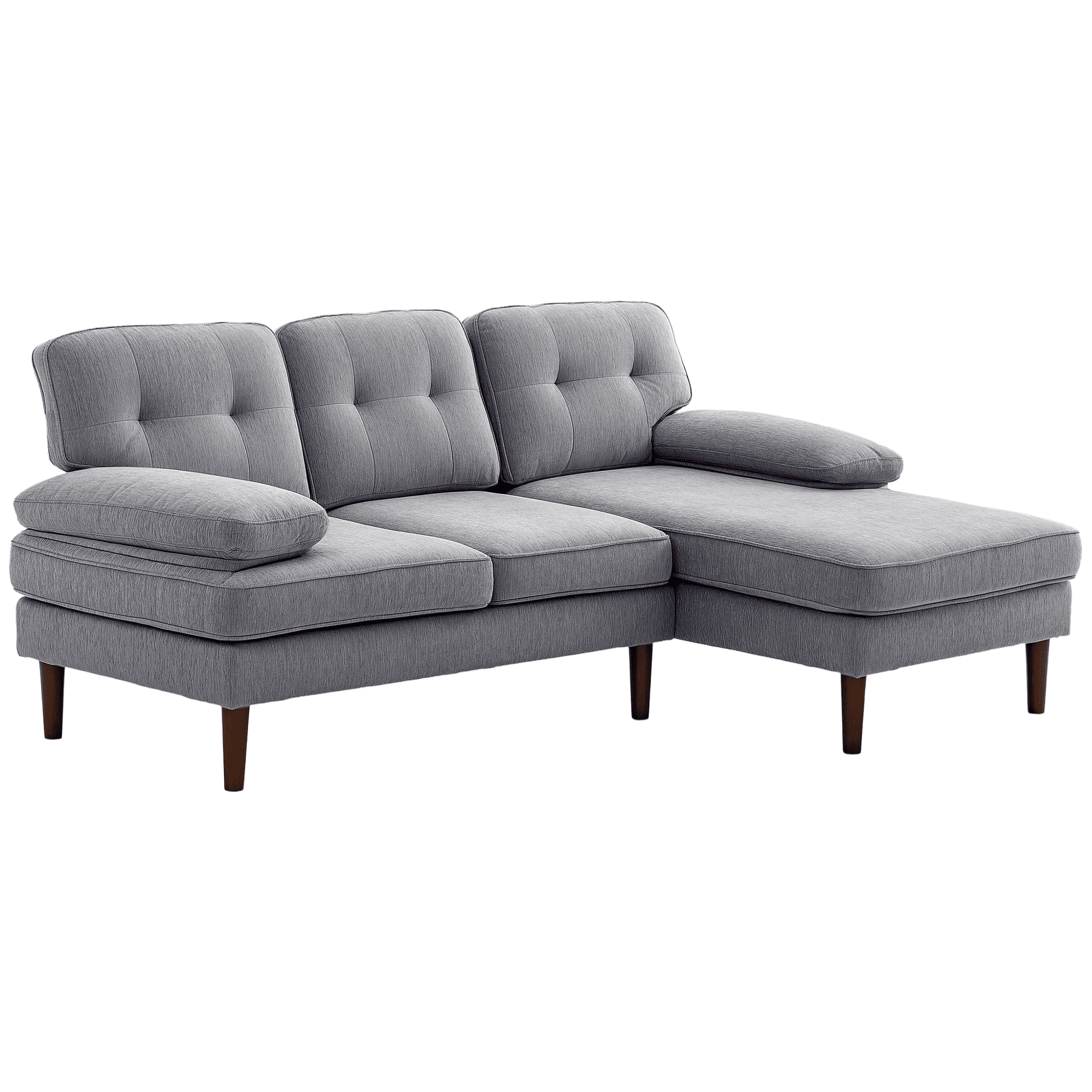 Click here for Homcom L-Shape Sofa With Right Chaise Lounge And R... prices