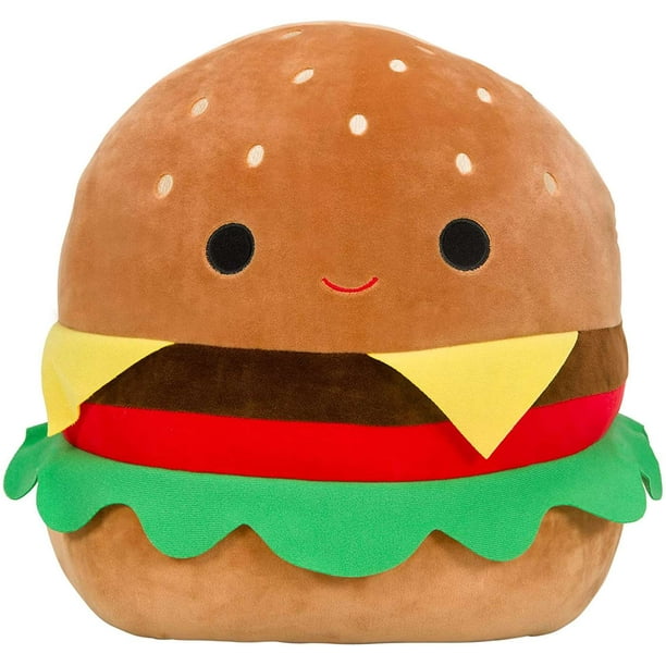 Squishmallows Carl the Hamburger Plush - Walmart.com