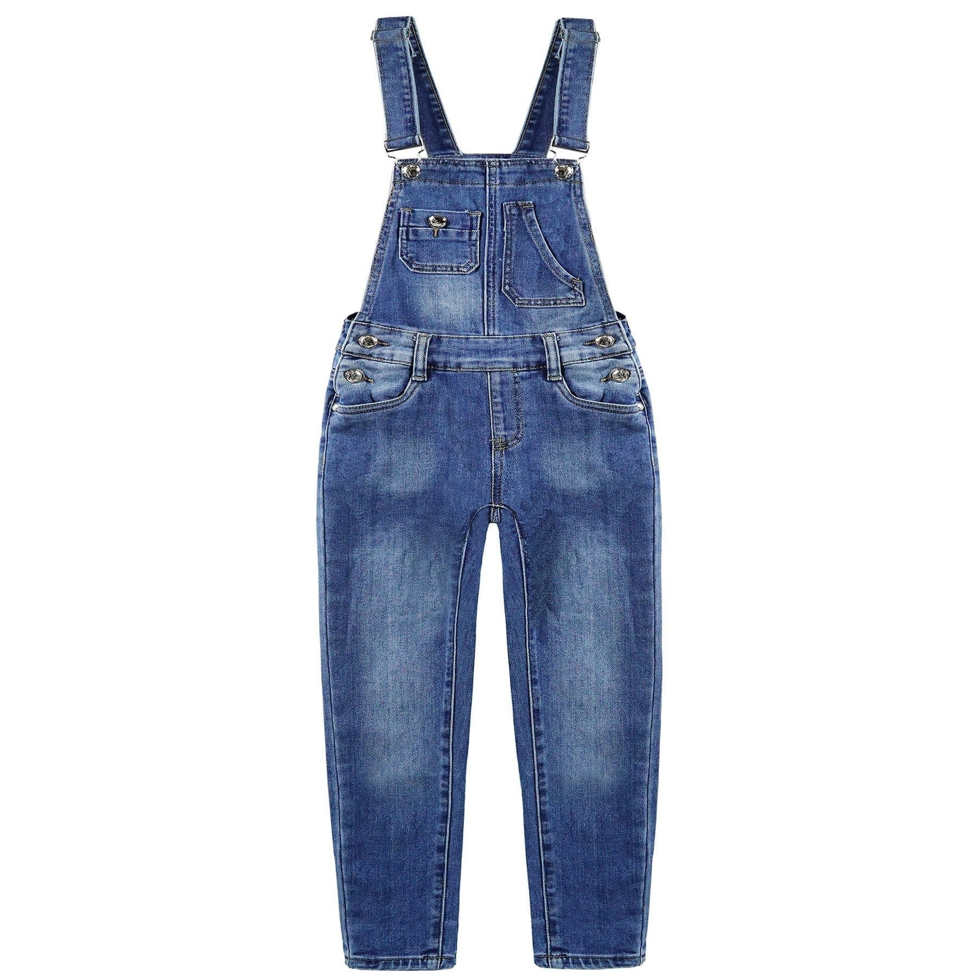 Click here for Kidscool Space Boy Girl Overalls  Irregular Pocket... prices