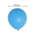 BalsaCircle 10 Blue Matte Latex 18" Helium Plain Balloons Party Wedding ...
