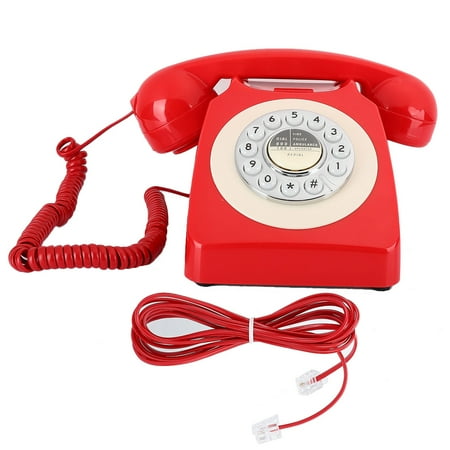 Anti-Emi Classical Telephone, Landline, Rotating Dial Handset, For ...