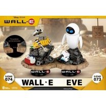 Disney Pixar Wall-E & Eve Poseable Action Figures Set - Walmart.com