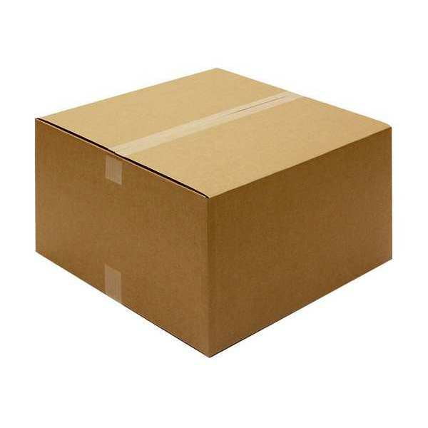 ZoroSelect Corrugated Boxes, 26" x 26" x 12", Kraft, 10/Bundle ...