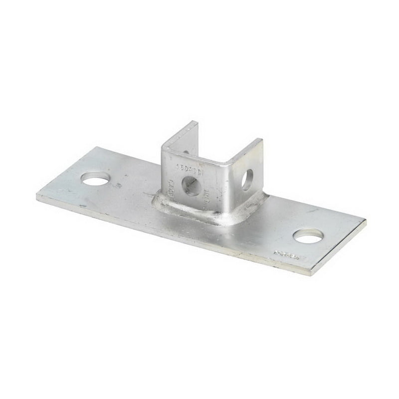 B-Line B279FL-ZN Electroplated Zinc Steel Rectangular Post Base ...