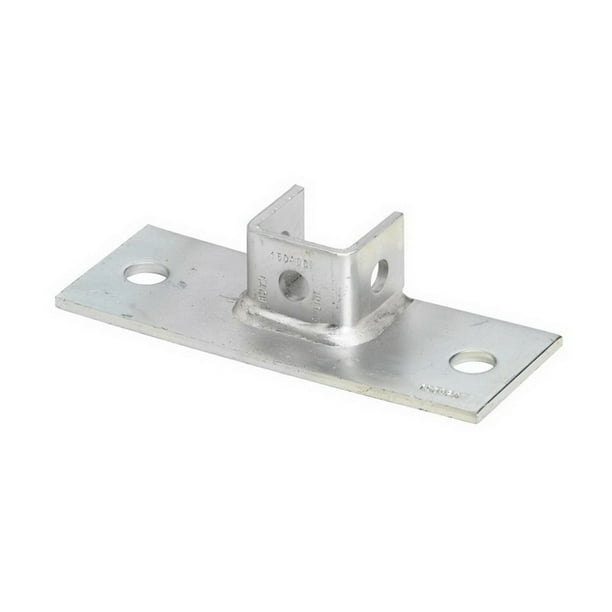 B-Line B279FL-ZN Electroplated Zinc Steel Rectangular Post Base ...