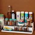 Copco Non-Skid 3-Tier Spice Pantry Kitchen Cabinet Organizer, 15-inch ...