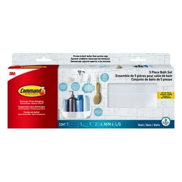 Command Caddy, Clear, Medium, 1 Caddy, Bathroom and Kitchen ...