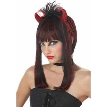 Demonica Devil Adult Halloween Wig - Walmart.com