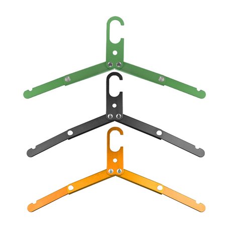 Clothes Hanger Outdoor Hiking Folding Laundry Drying Rack Travel ...