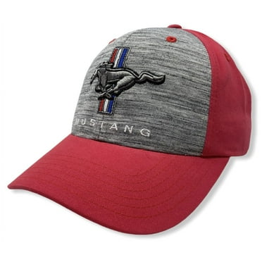 Ford Mustang Men's Official Licensed Embroidered Mustang Logo Hat Cap ...