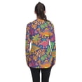 Bright Dinosaur Pattern Women's Activewear UPF 50+ Sun Protection Shirt ...