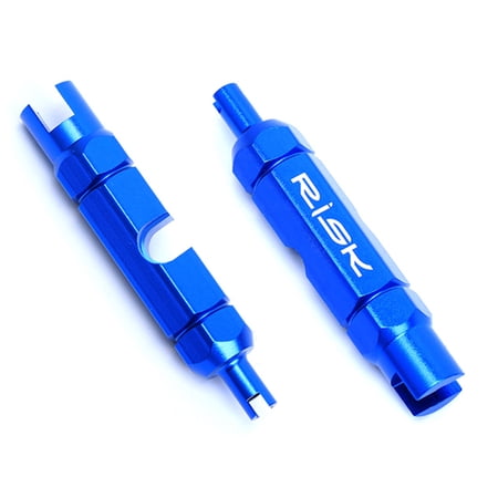 RISK Bicycle Valve Core Removal Tool for Schrader Presta Extender Bike ...