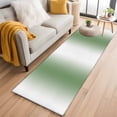 Abstract Green White Gradient Non-Slip Non-Shedding Floor Mat ...