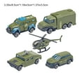 Alloy Toy Car Set - Engineering Vehicles, Military Aircraft, Fire Truck ...