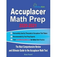 Comprehensive Accuplacer Math Practice Book 2020 - 2021 : Complete ...