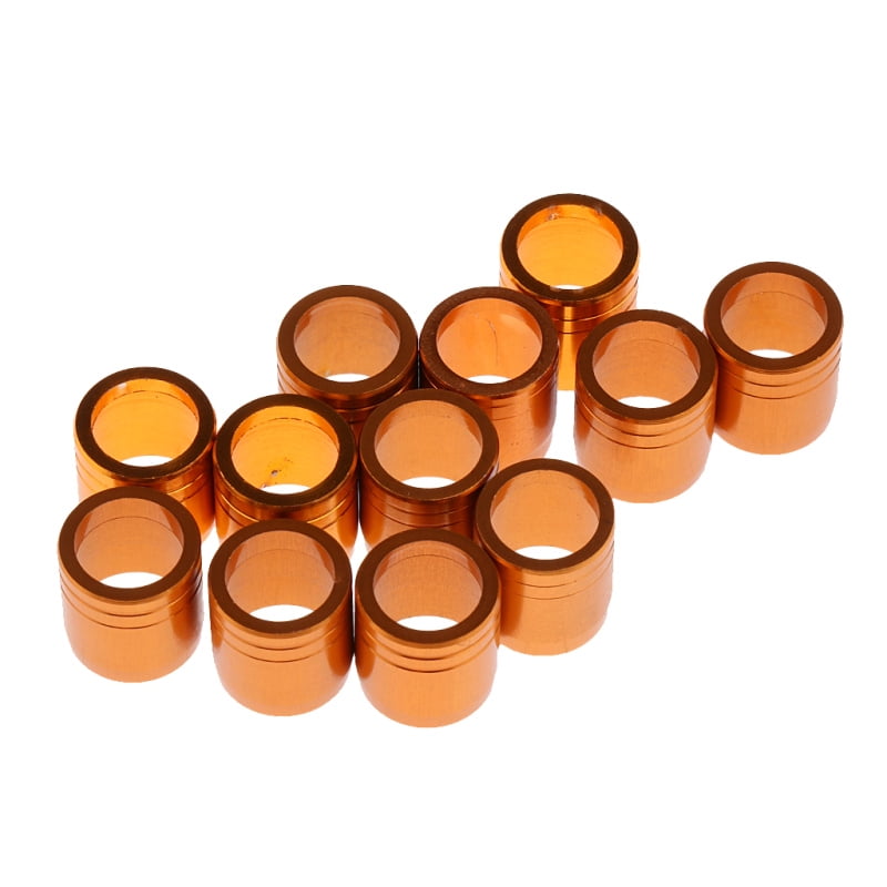 12 Pieces Metal Explosion-proof Ring For OD 7.6mm Arrow Shaft Archery ...