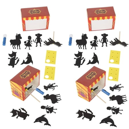 Kids Toy, Puppet Show Theater DIY Mini Puppet Theater Detachable For ...
