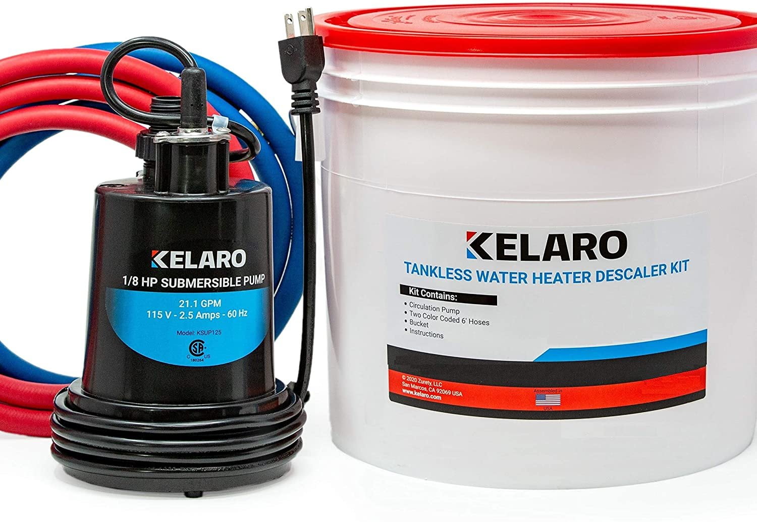 Kelaro Tankless Water Heater Flushing Kit Just Add Vinegar Walmart kelaro-tankless-water-heater-flushing-kit-just-add-vinegar-walmart