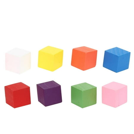 Fyydes Colored Block,Colored Block Set,2 Sets Colored Block Set Pine ...