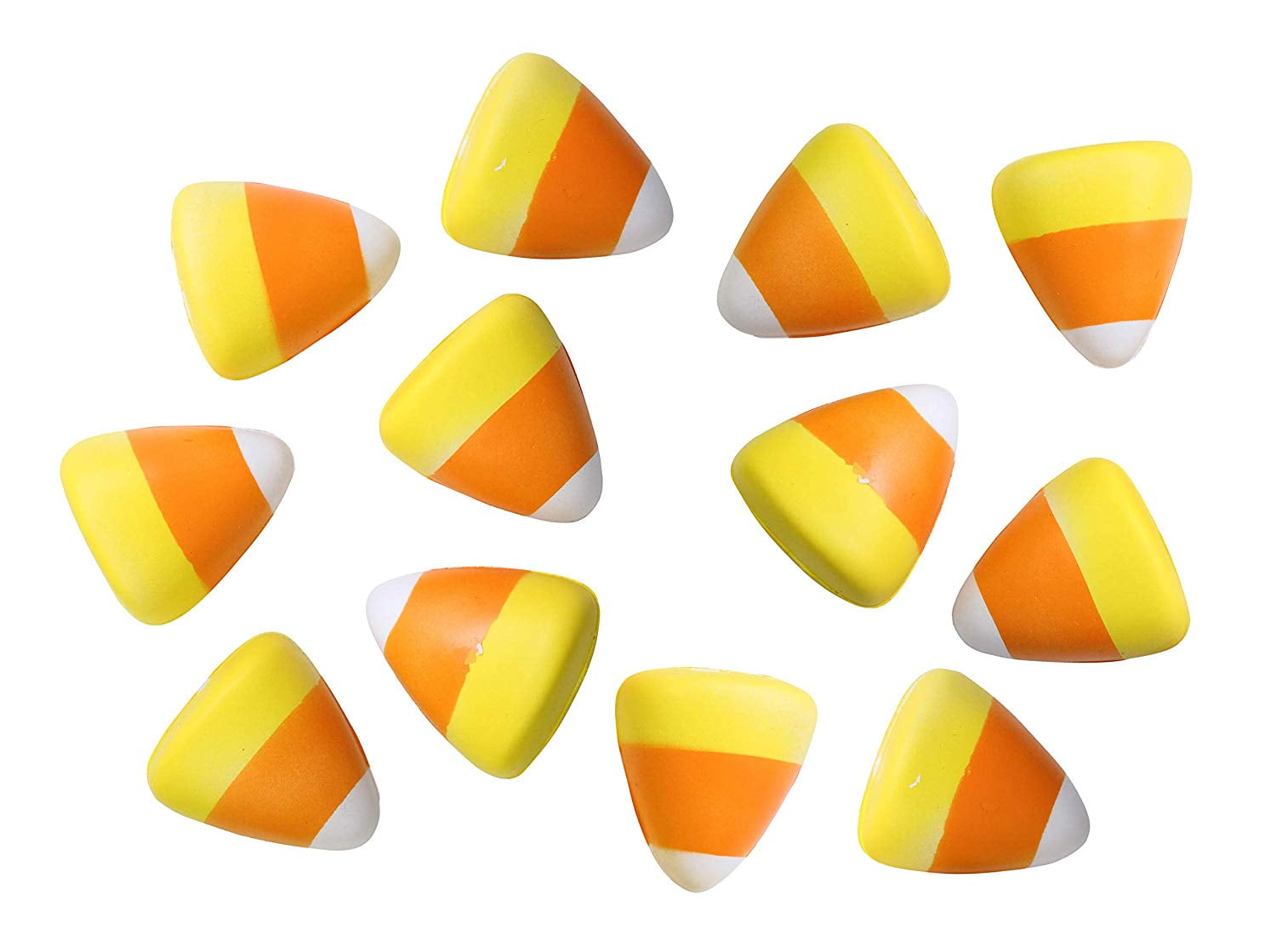 Bulk 12 Candy Corn Halloween Party Favor Stress Balls, Small Novelty ...