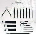 Manicure Set Professional Nail Clippers Kit Pedicure Care Tools ...