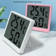 HESITONE High Accuracy Digital Room Thermometer Indoor Hygrometer Mini ...