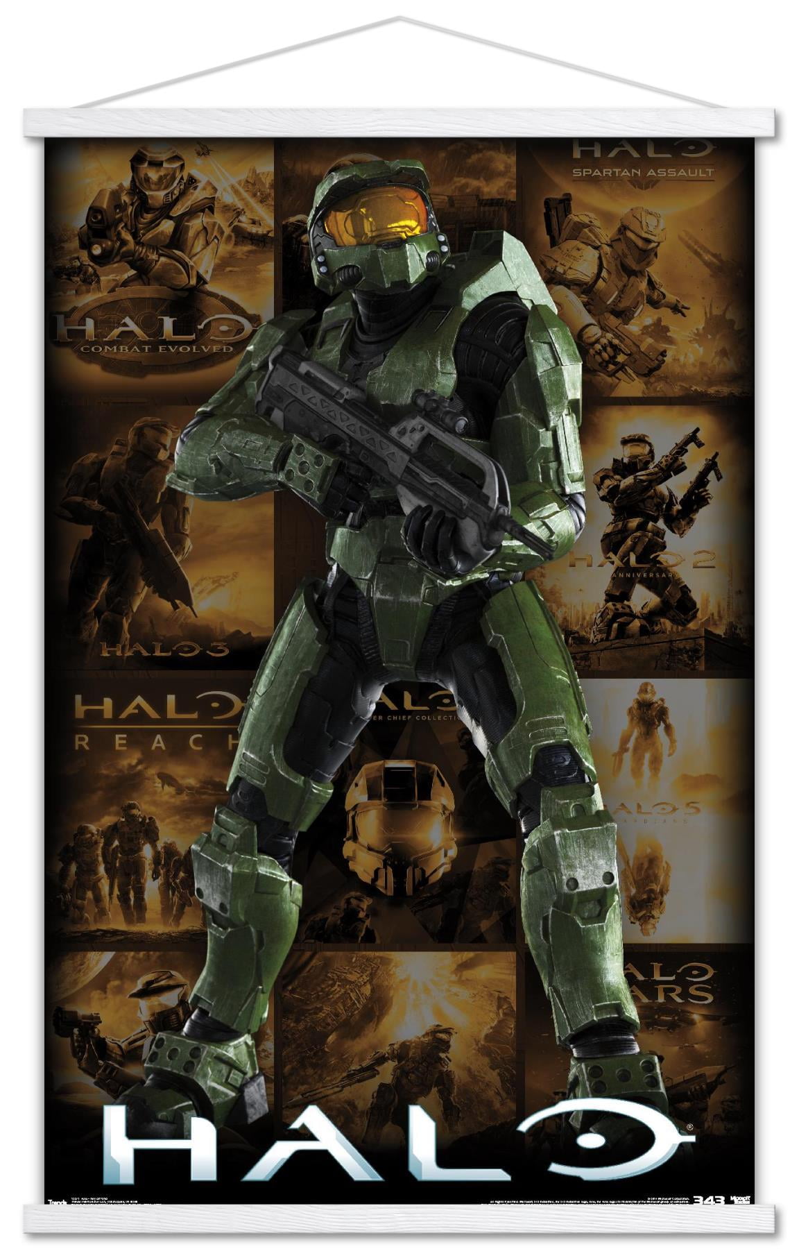 Halo 40" x 24" Poster, by Trends International - Walmart.com