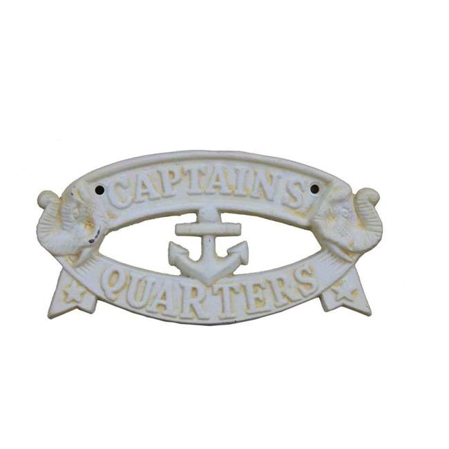 Handcrafted Model Ships K-49005-AW 9 in. Cast Iron Captains Quarters ...