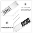 Dishwasher Clean Dirty Magnet Washing Machine Sign Magnets Indicator ...