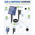 Solar Powered Pond Aerator 2.5W, Direct Drive Solar Air Pump with Air ...