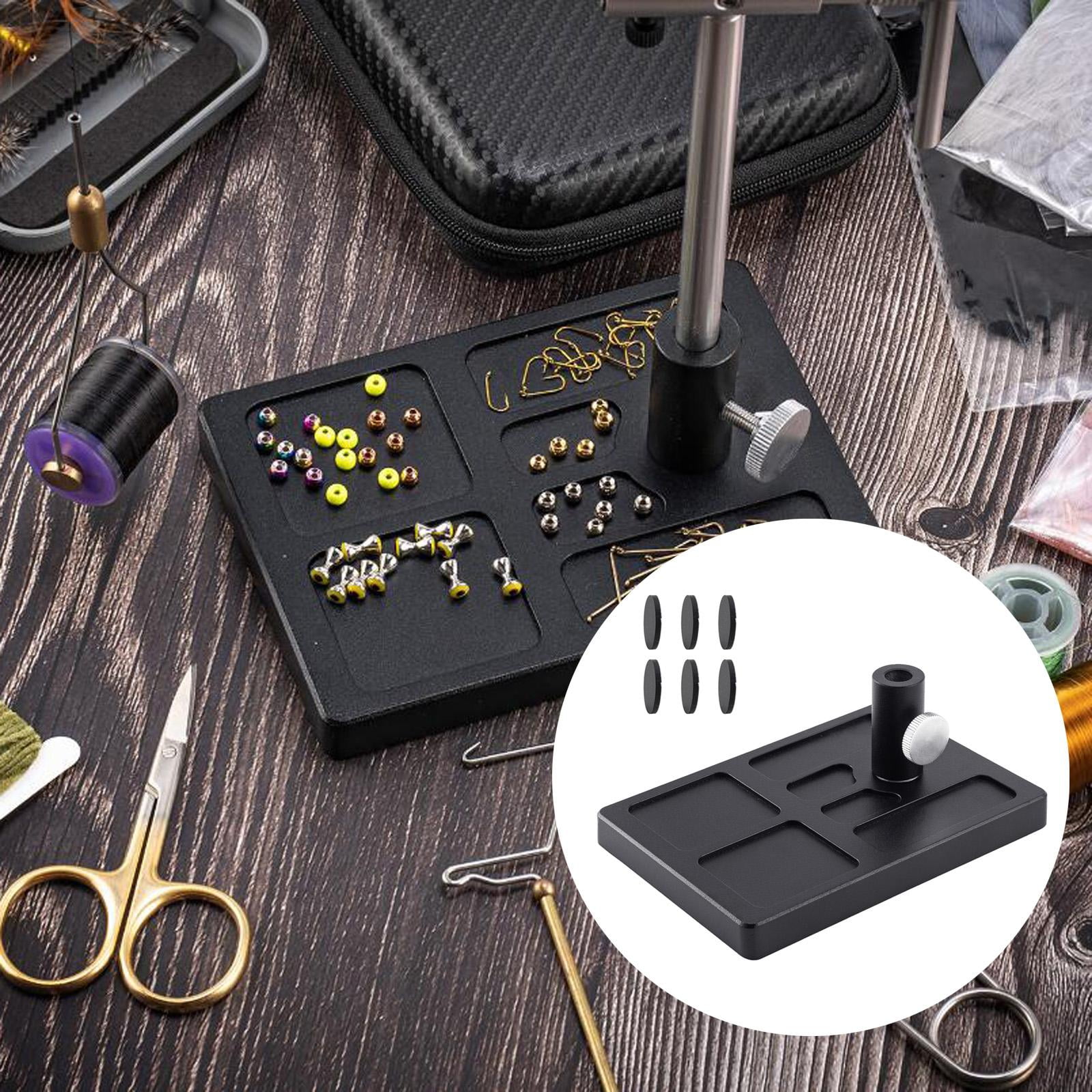 Fly Tying Pedestal Base Clamp Fly Tying Vise Fishing Accessory Tying ...