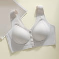 Abtuhar Women Solid Color Adjustable Strap Front Closure Lift Bras ...