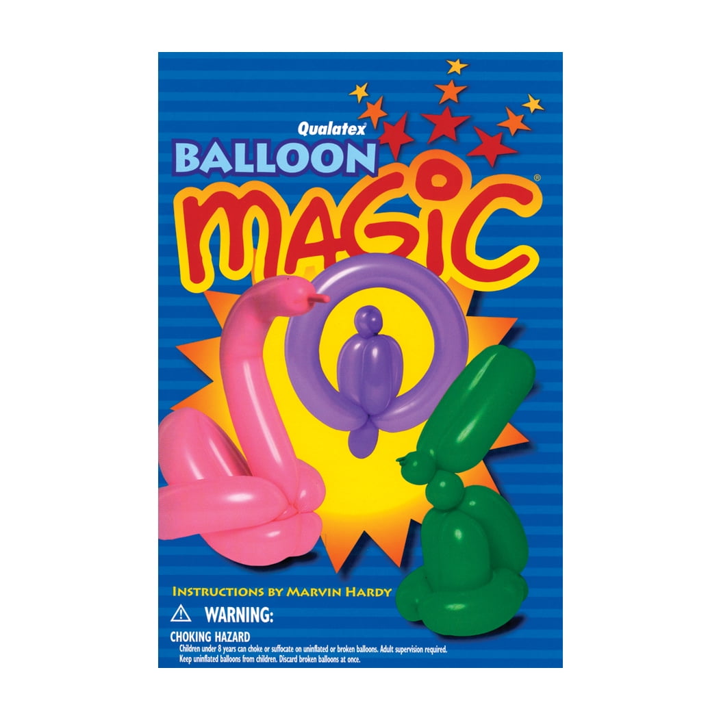 Balloon Magic Figure Tying by Marvin L. Hardy 63pg Balloon Instruction ...