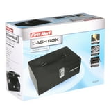 First Alert 3020F Black Steel Cash Box - Walmart.com