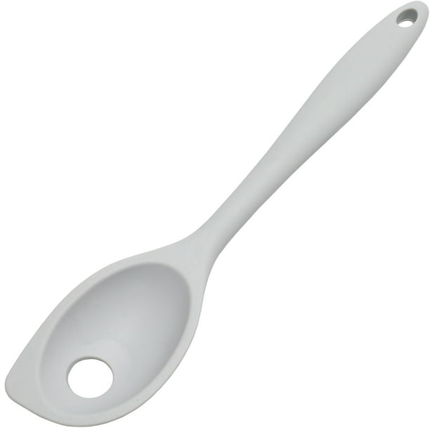 Chef Craft Premium Silicone Mixing Spoon, 11 inch, Gray - Walmart.com