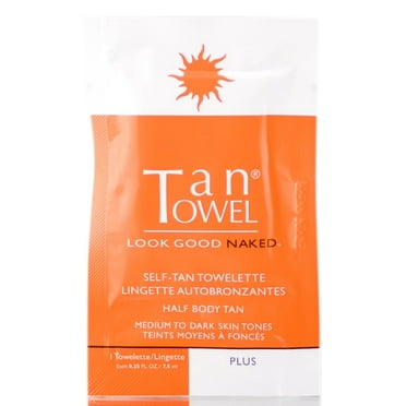 Tan Towel Total Body Self-Tan Towelette, 5 Ct - Walmart.com