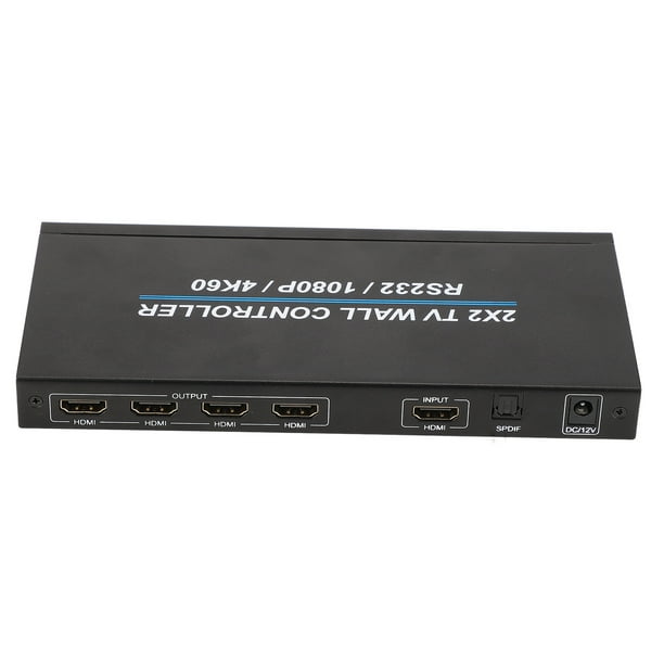 Video Wall Processor, Iron Plug And Play 2x2 Video Wall Controller 4K ...