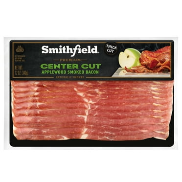 Jones Dairy Farm Hickory Smoked Canadian Pork Loin Bacon, 6 oz ...