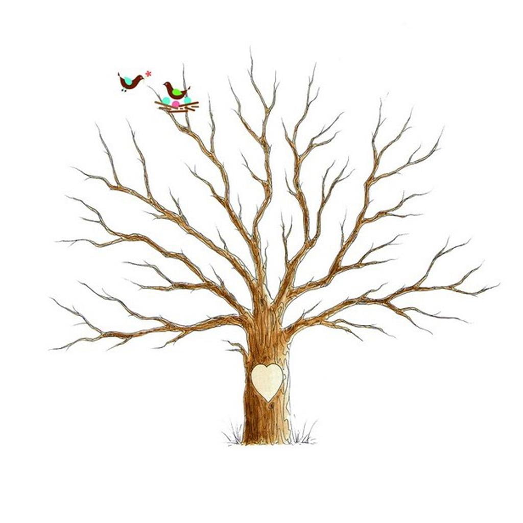 Fingerprint Tree Template For Teacher