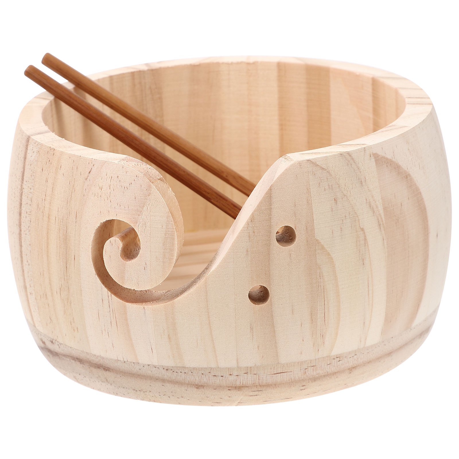 Click here for Kakowely Yarn Bowl 1 Set Yarn Bowl With Crochet Ho... prices